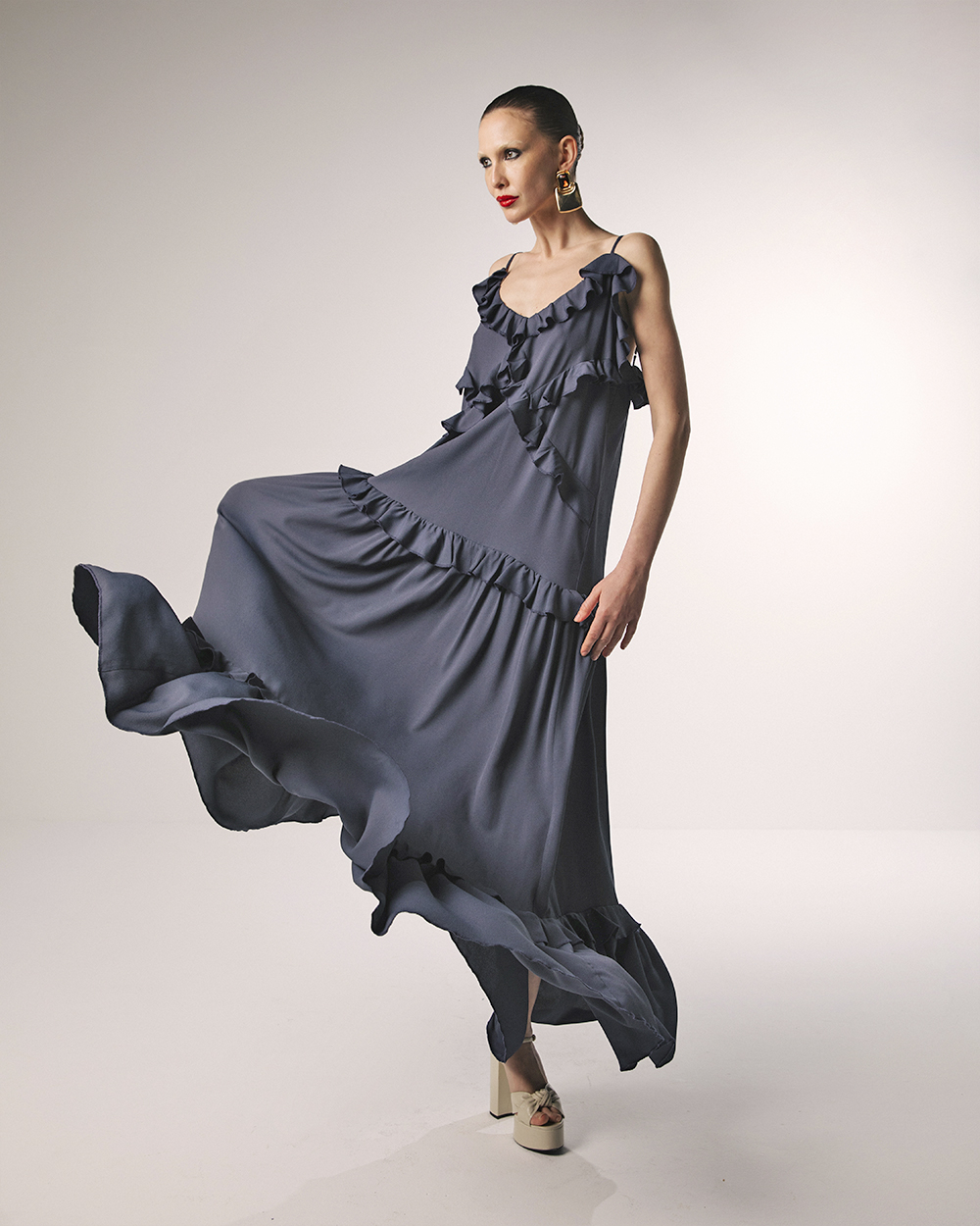 WAVE DRESS BLUE – THE SHYGUY